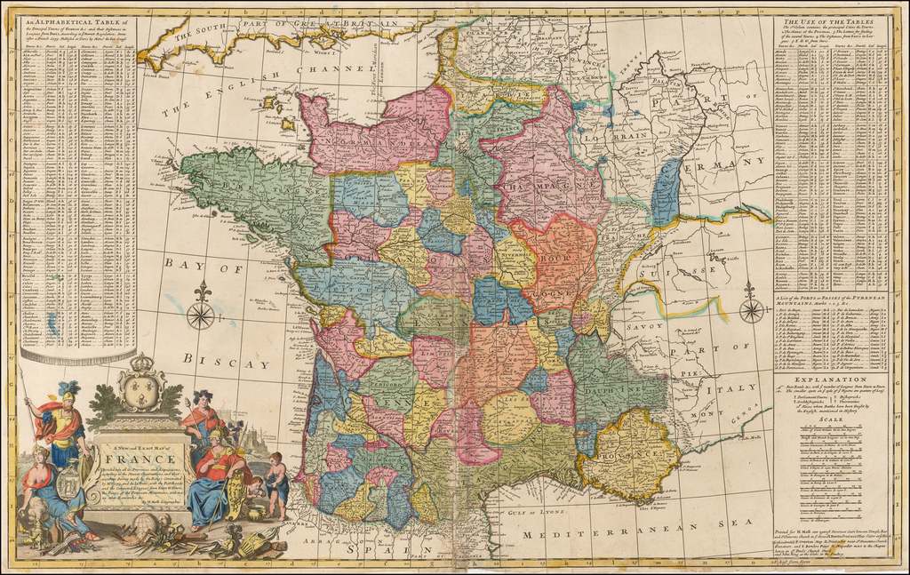 Old Provinces Of France 104 French Provinces Stock Photos, High Res