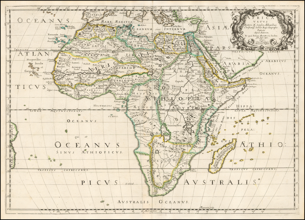 Africa Vetus… 1650 - Barry Lawrence Ruderman Antique Maps Inc.