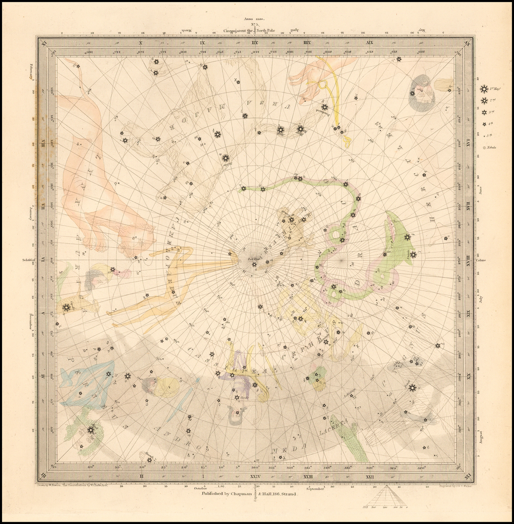 Celestial Map (Ursa Major, Cassiopea, Persius) - Barry Lawrence ...