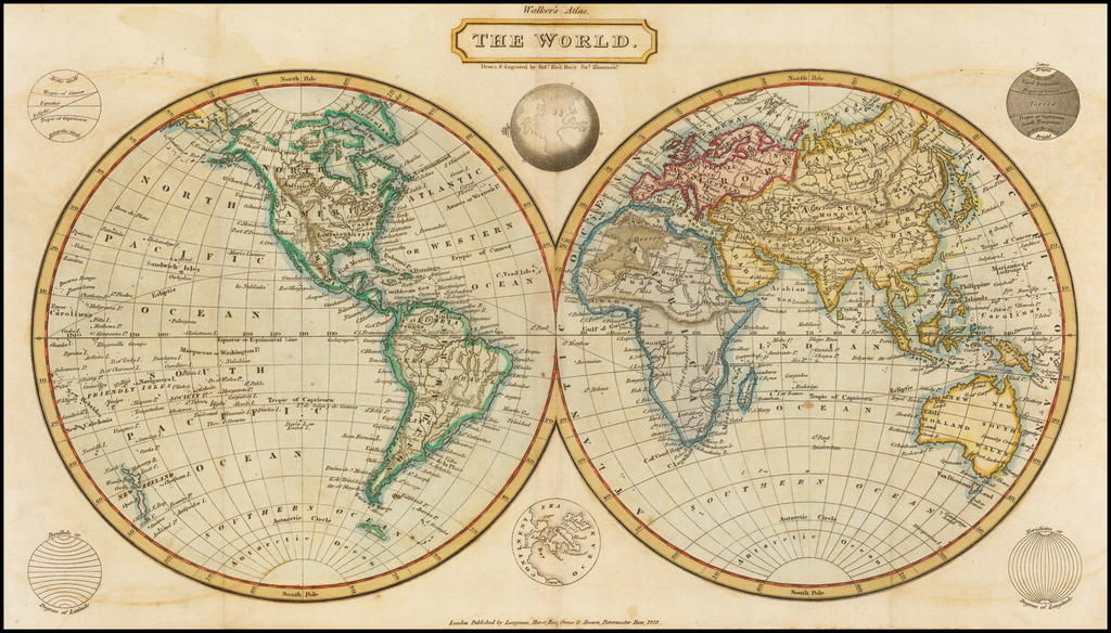 The World - Barry Lawrence Ruderman Antique Maps Inc.