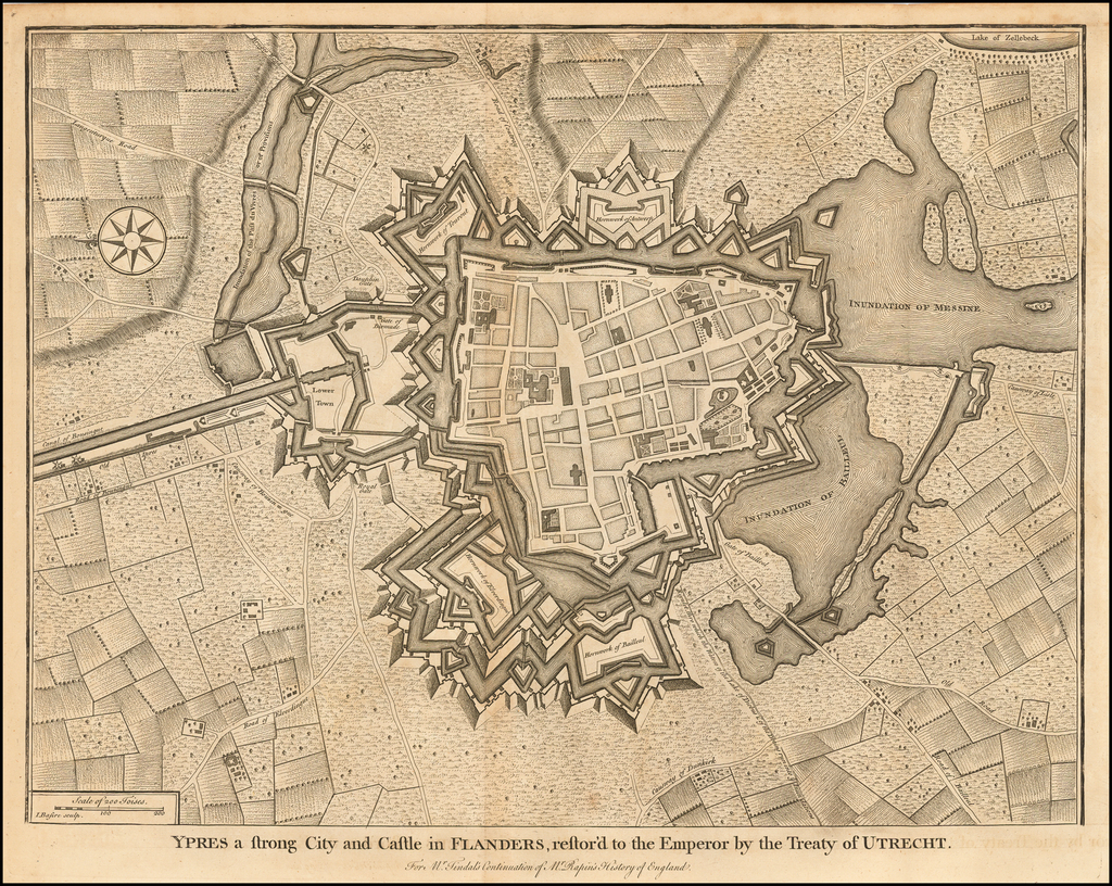 Ypres a Strong City and Castle in Flanders, restored to the Emperor by ...