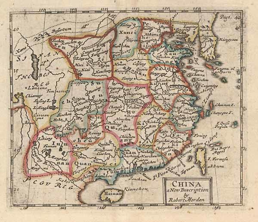 China a New Description - Barry Lawrence Ruderman Antique Maps Inc.