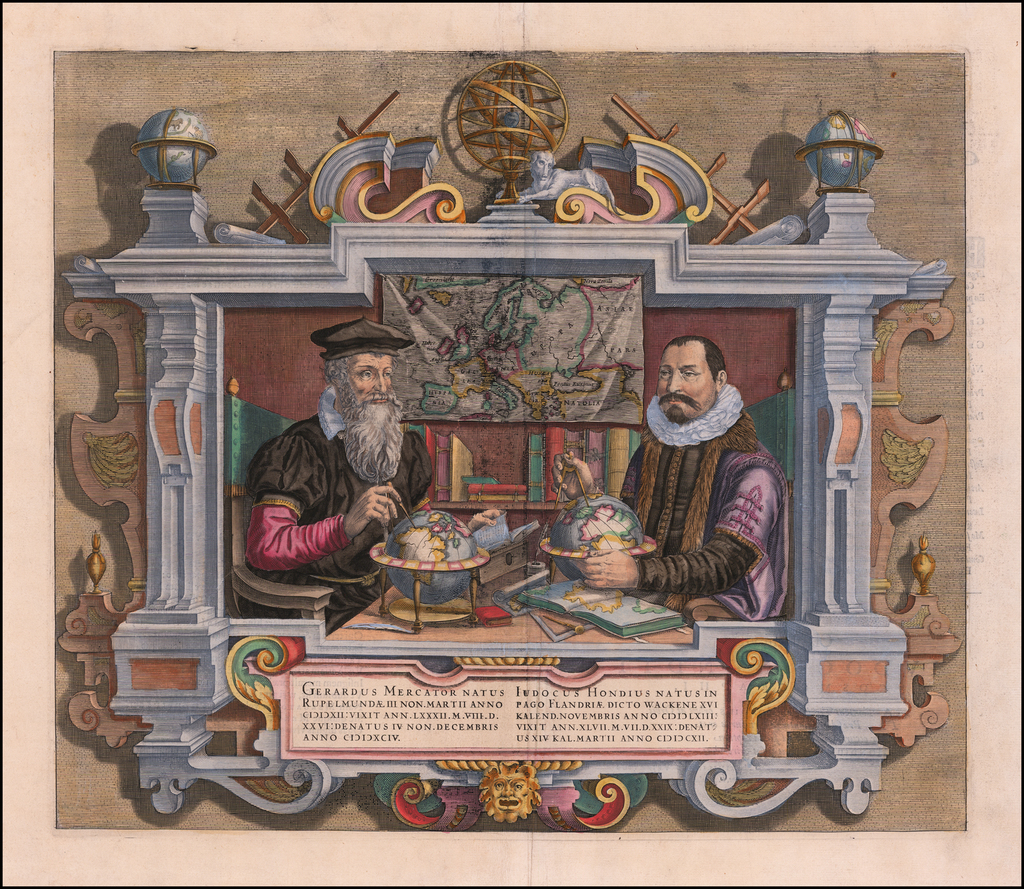 Gerardus Mercator . . . [and] . . . Iudocus Hondius . . . - Barry ...
