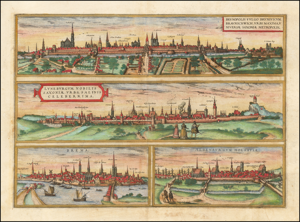 (Braunschweig, Luneburg, Bremen and Stade) Brunopolis vulgo Brunsuicum ...