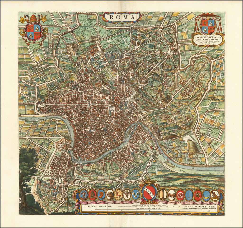 Roma - Barry Lawrence Ruderman Antique Maps Inc.