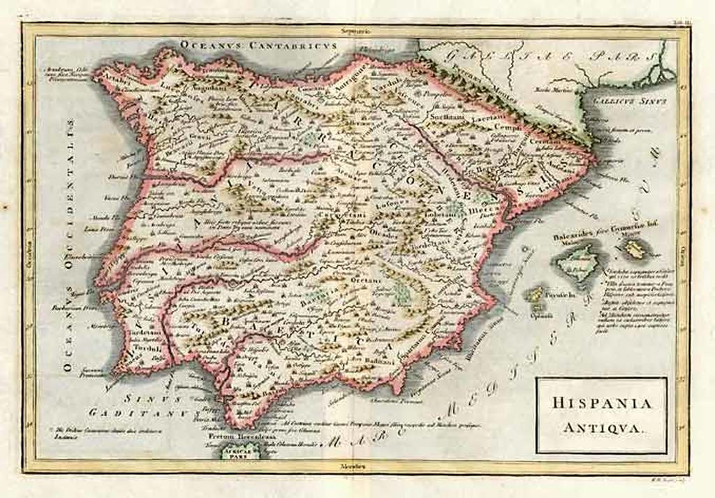 Hispania Antiqua [shows Baleric Islands] - Barry Lawrence Ruderman ...