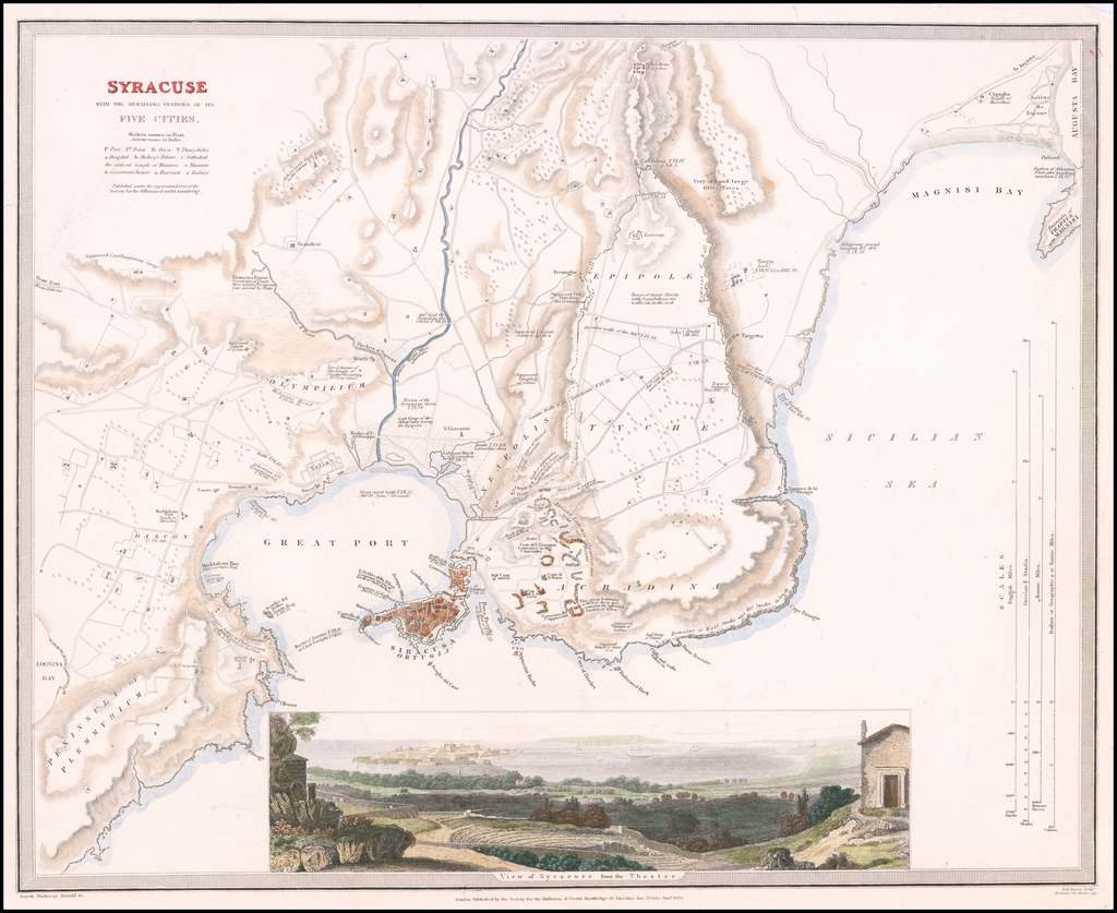 Syracuse with the Remaining Vestiges of the Five Cities - Barry ...