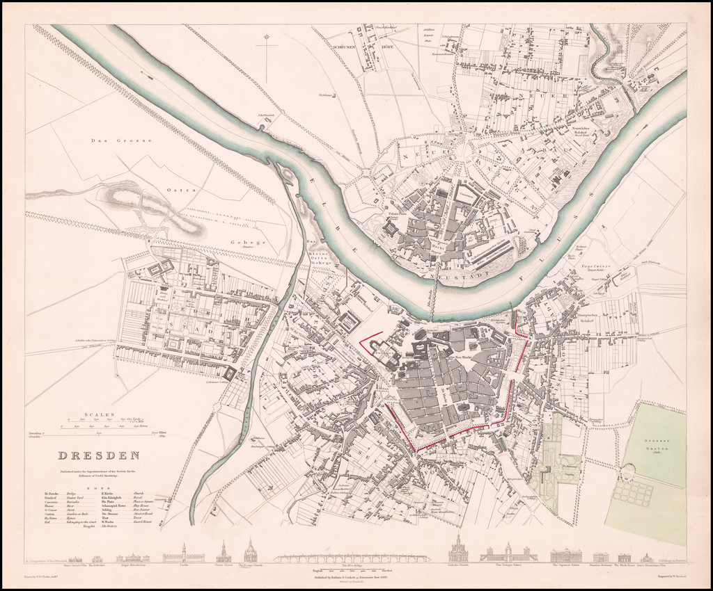 Dresden - Barry Lawrence Ruderman Antique Maps Inc.