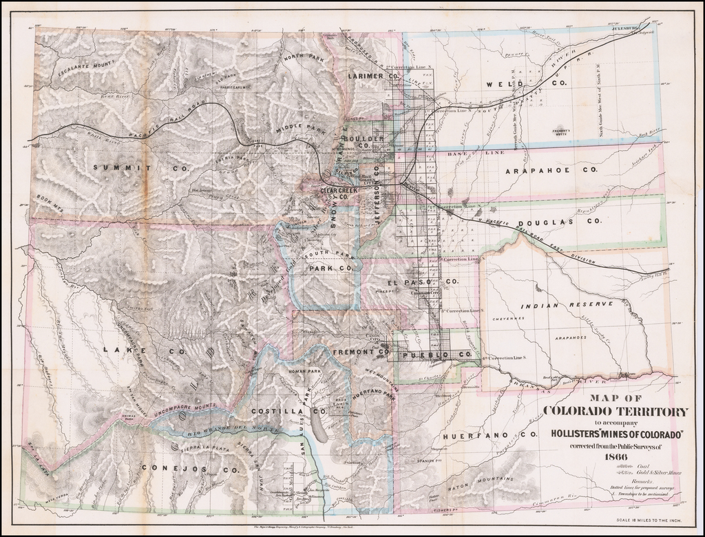 Colorado Coal Mines Map