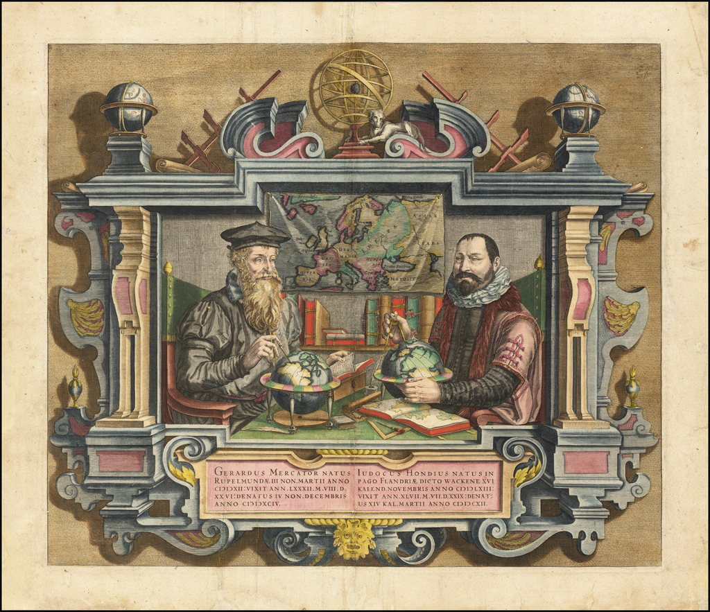 Gerardus Mercator . . . [and] . . . Iudocus Hondius . . . - Barry ...