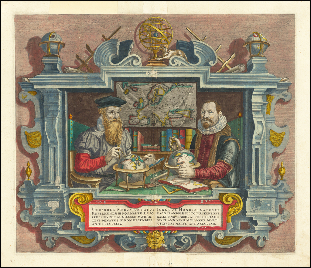 Gerardus Mercator . . . [and] . . . Iudocus Hondius . . . - Barry ...