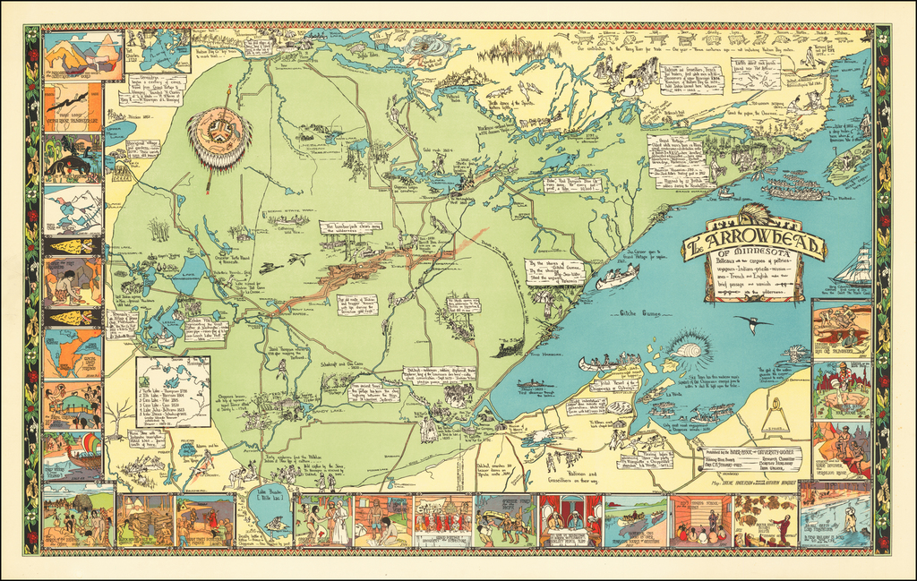 The Arrowhead - Barry Lawrence Ruderman Antique Maps Inc.