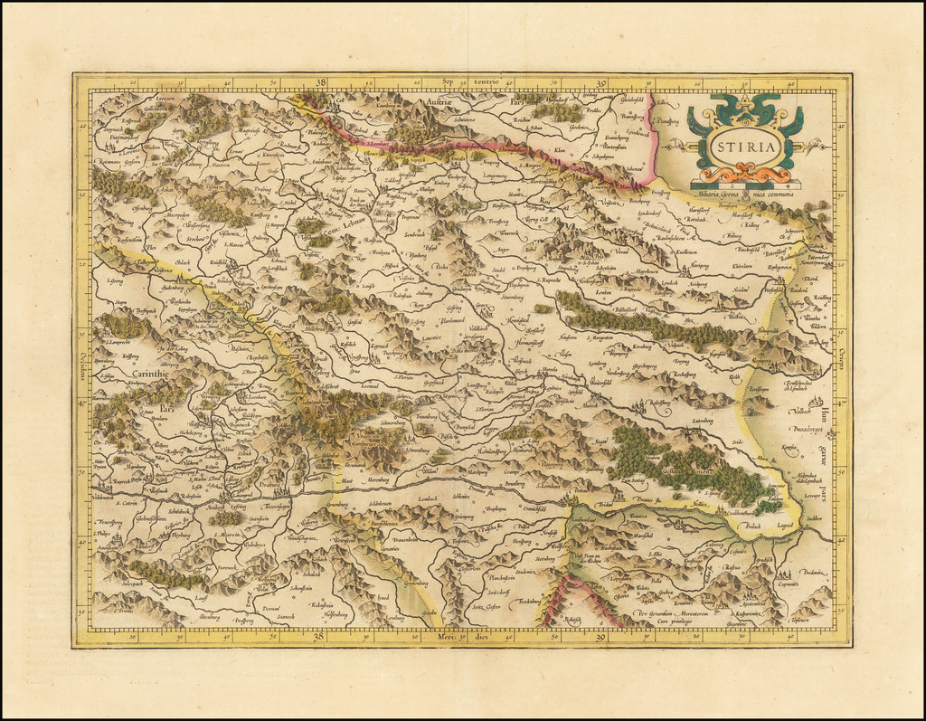 Stiria - Barry Lawrence Ruderman Antique Maps Inc.
