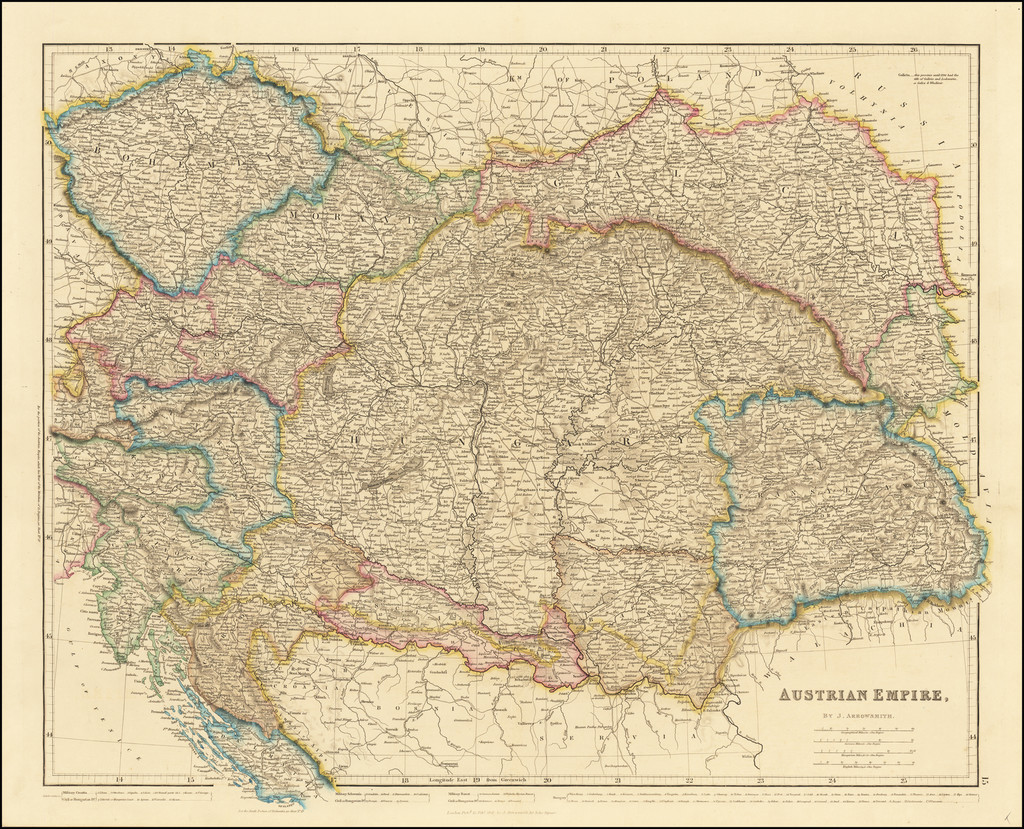 Austrian Empire - Barry Lawrence Ruderman Antique Maps Inc.