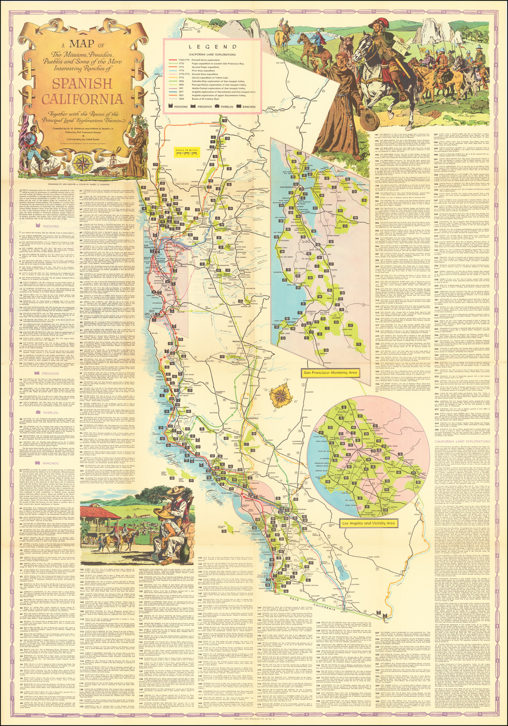 Map Of California Missions