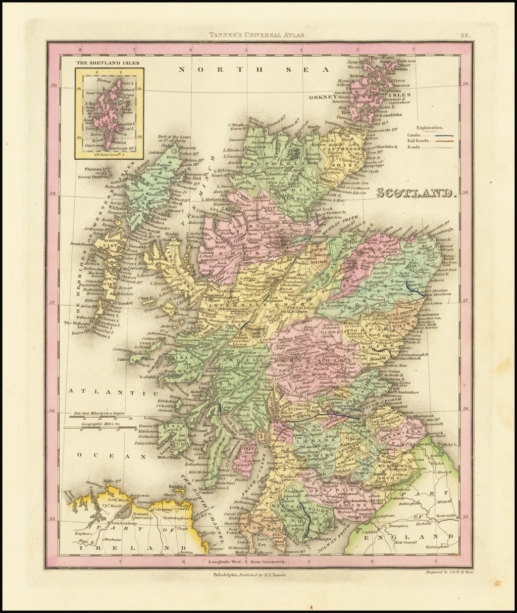 Scotland - Barry Lawrence Ruderman Antique Maps Inc.