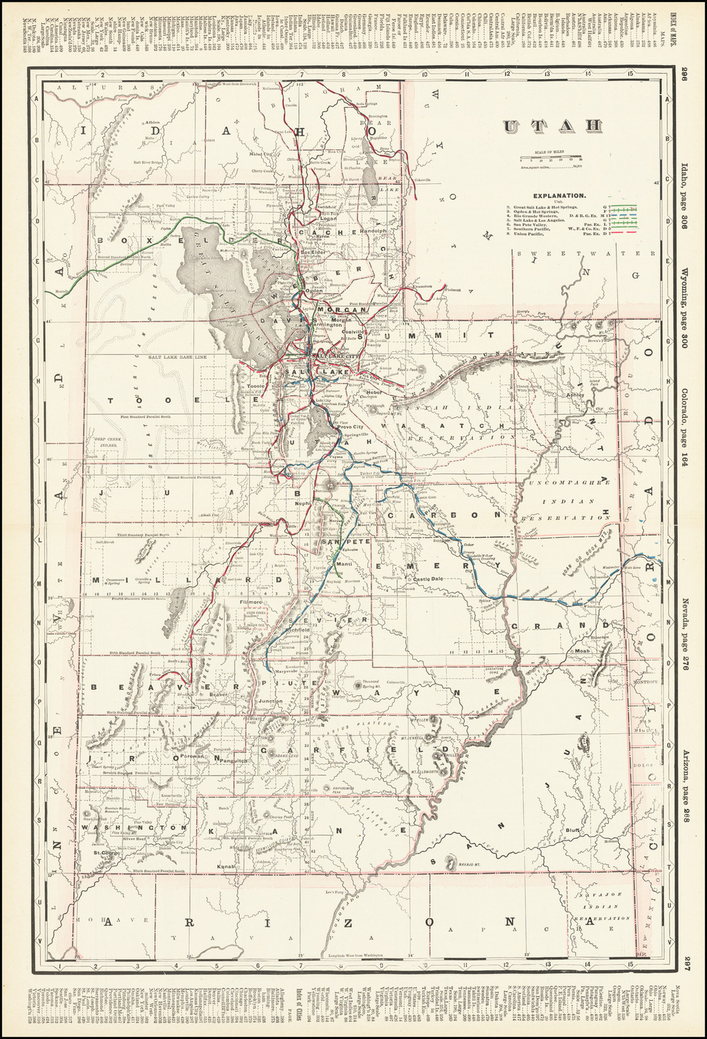 Utah - Barry Lawrence Ruderman Antique Maps Inc.
