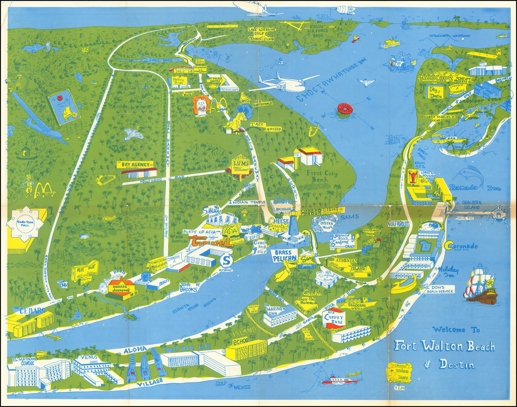 Fort Walton Beach Map