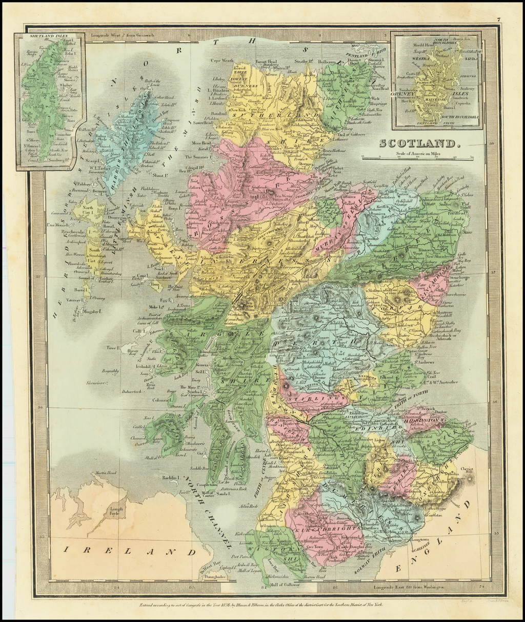 Scotland - Barry Lawrence Ruderman Antique Maps Inc.