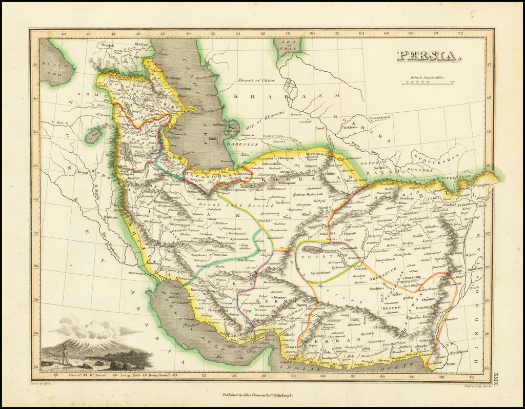 Persia - Barry Lawrence Ruderman Antique Maps Inc.