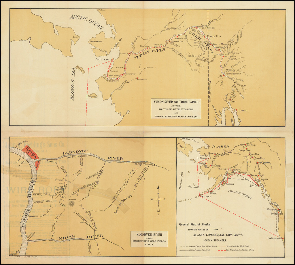 To The Klondike and Alaska Gold Fields - Barry Lawrence Ruderman ...