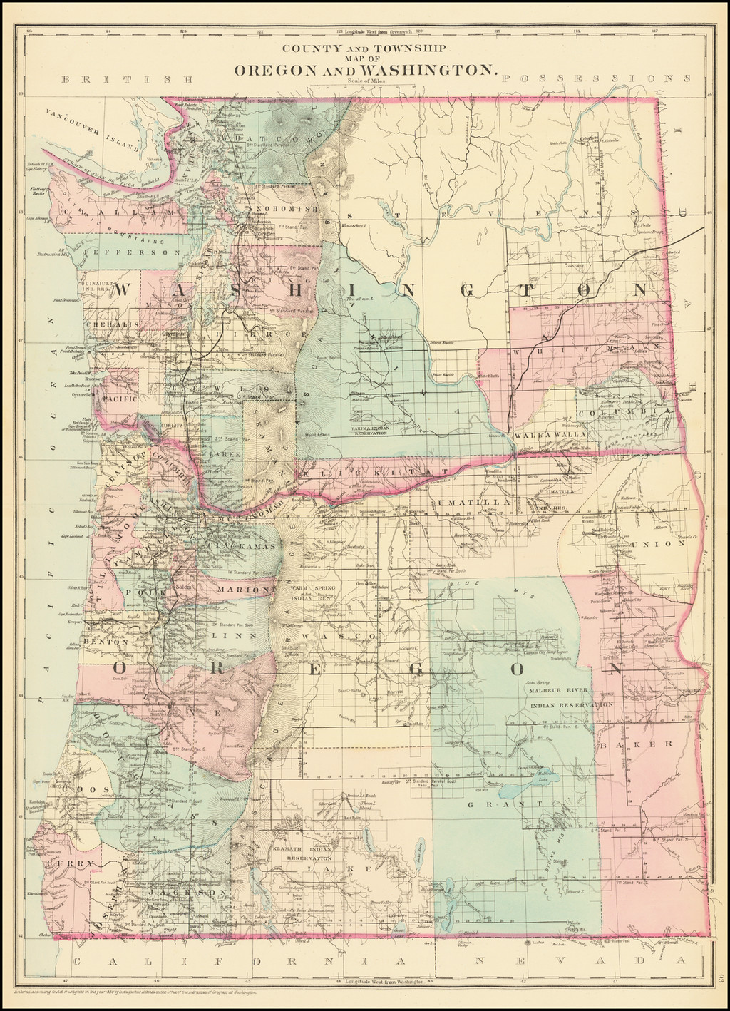 Street Map Of Washington County Oregon