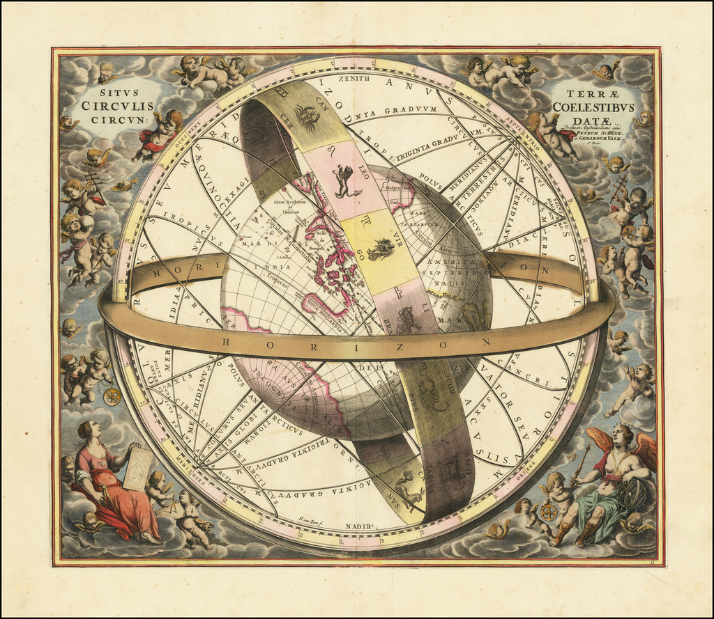 Situs Terrae Circulis Coelestibus Circundatae . . . - Barry Lawrence ...