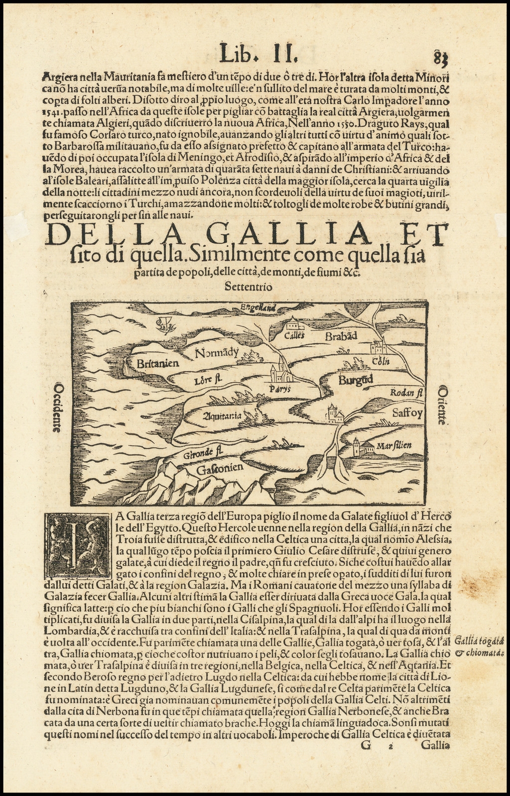 Gallia - Barry Lawrence Ruderman Antique Maps Inc.