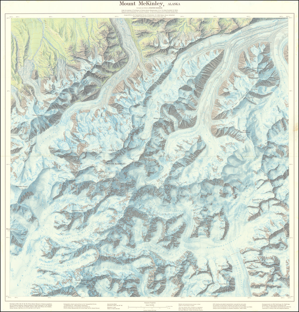 Mount Mckinley Map
