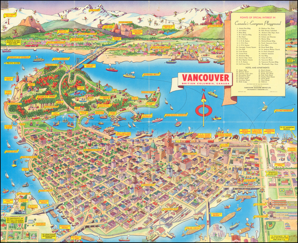 Vancouver island tourist attractions map 60 photos - Guidebookbali.com
