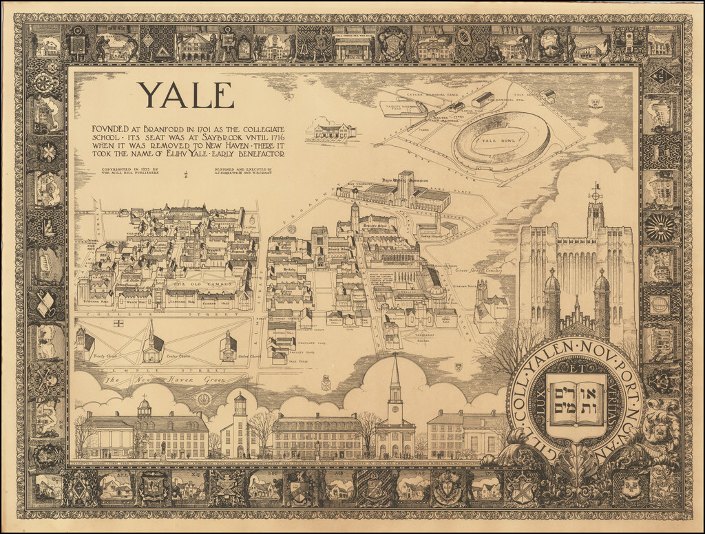 Yale - Barry Lawrence Ruderman Antique Maps Inc.