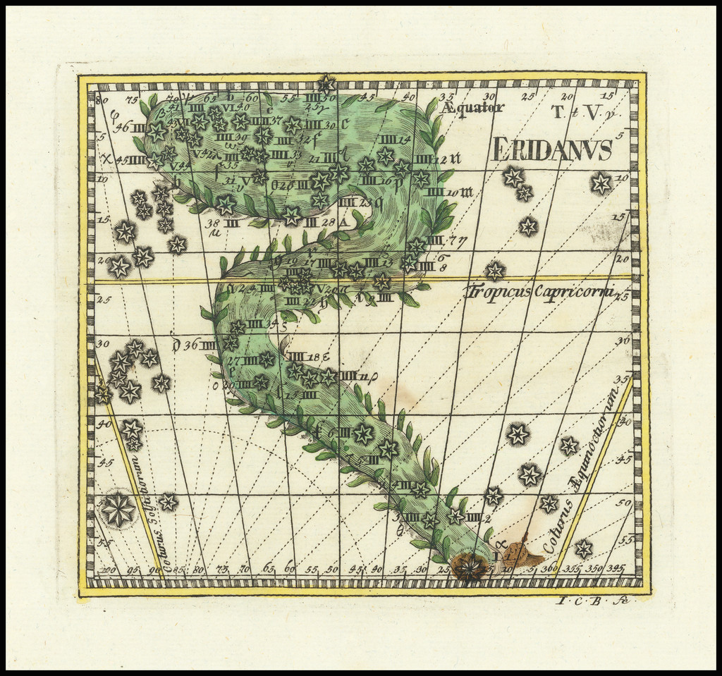 Eridanus - Barry Lawrence Ruderman Antique Maps Inc.