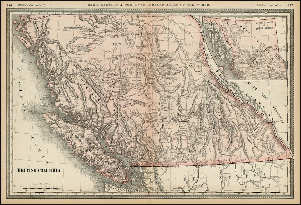 British Columbia - Barry Lawrence Ruderman Antique Maps Inc.