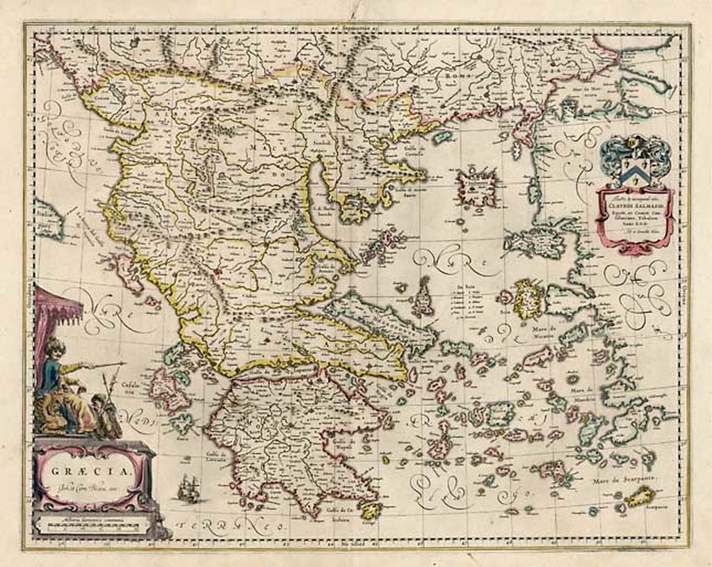 Graecia - Barry Lawrence Ruderman Antique Maps Inc.