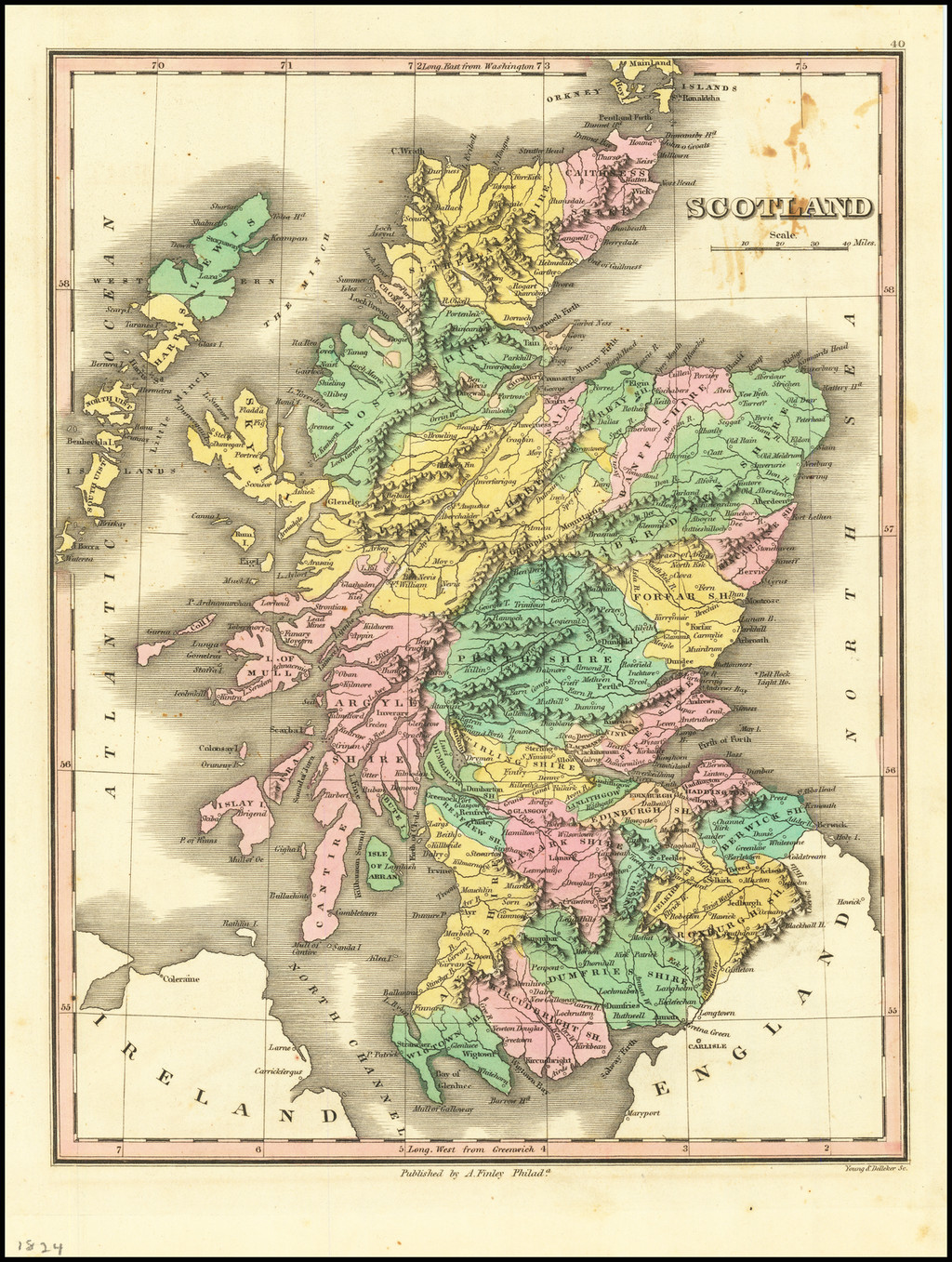 Scotland - Barry Lawrence Ruderman Antique Maps Inc.