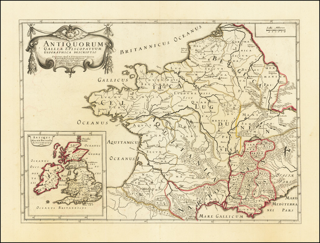 [France] Antiquorum Galliae Episcopatuum Geographica Descriptio ...