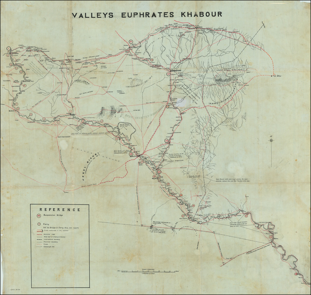(Second World War - Iraqi Theater) Valley Euphrates Khabour - Barry ...