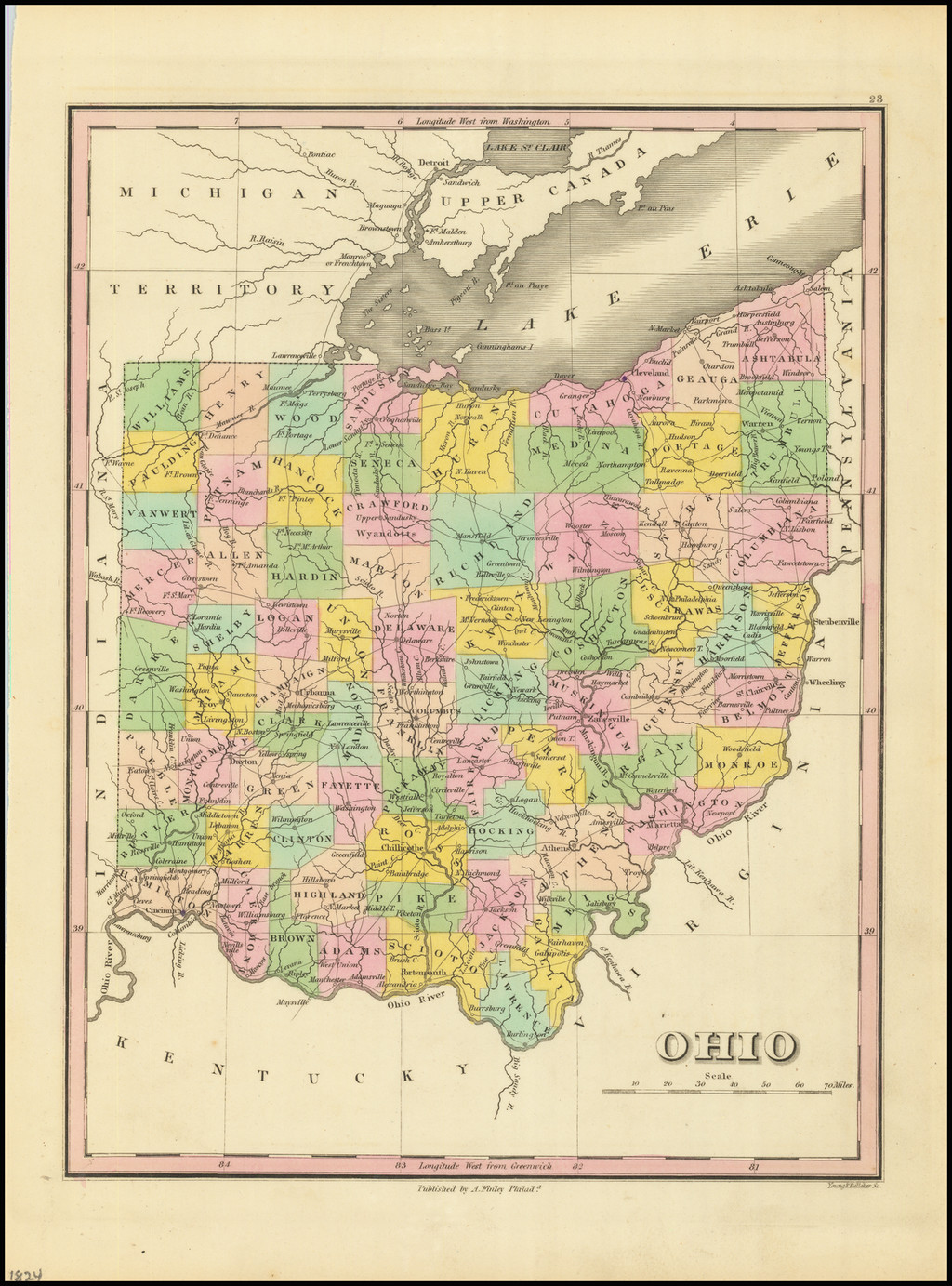 Ohio - Barry Lawrence Ruderman Antique Maps Inc.