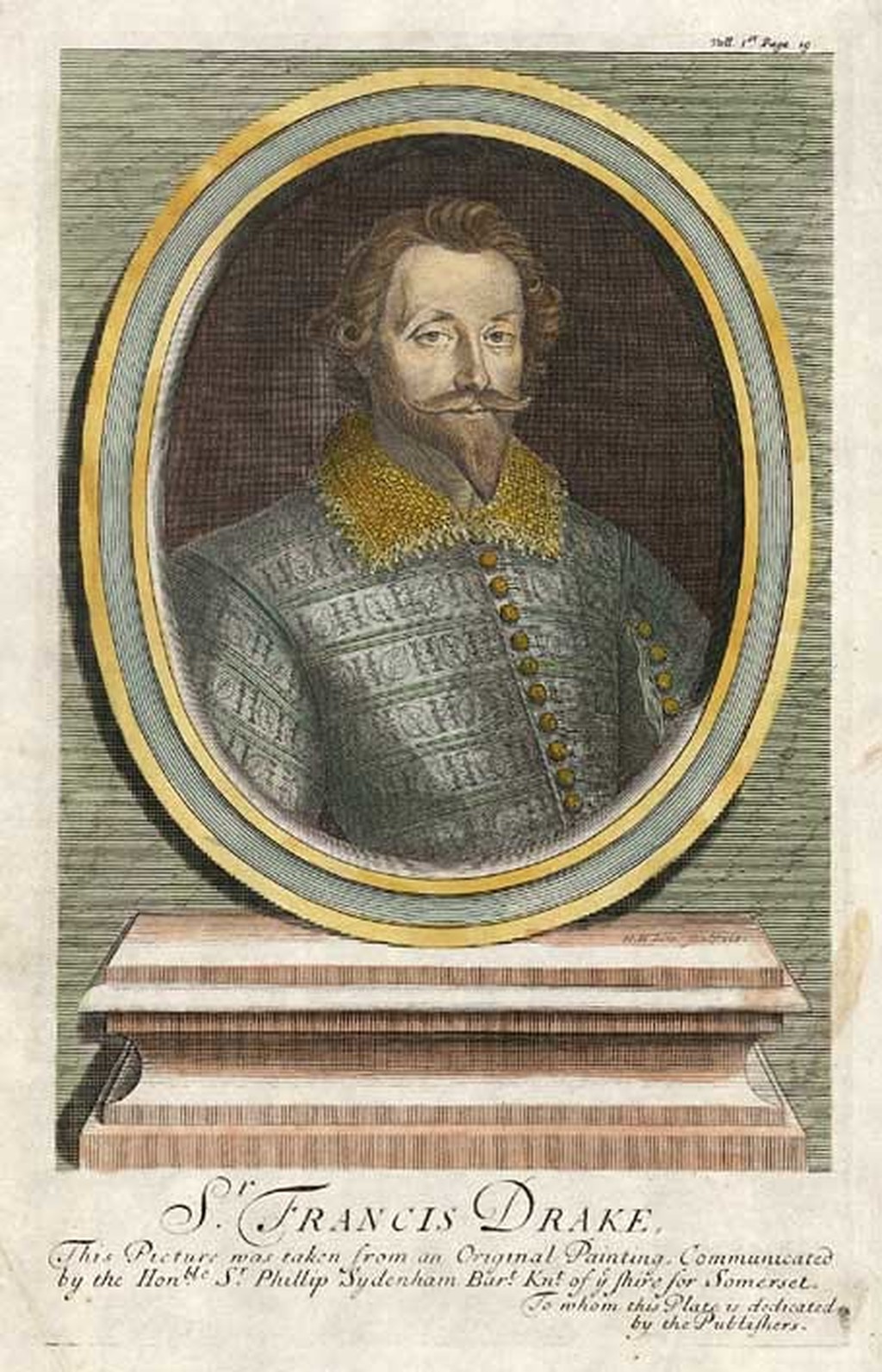 [Portrait] Sr. Francis Drake. This Picture was taken from an Original ...