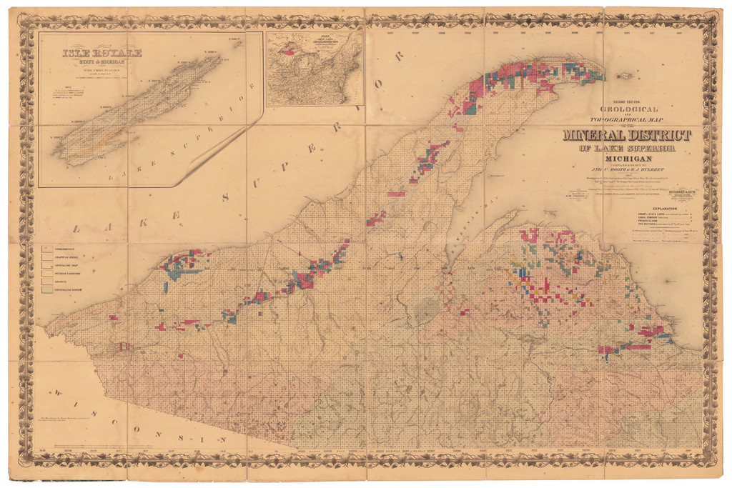 Mineral Map Of Michigan