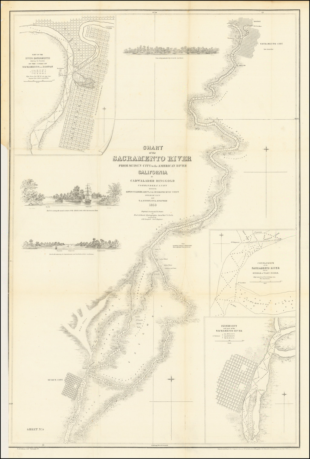 Gold River California Map