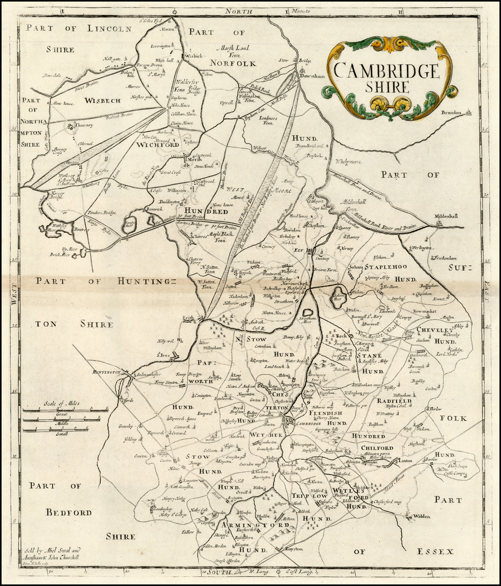 Cambridge - Barry Lawrence Ruderman Antique Maps Inc.