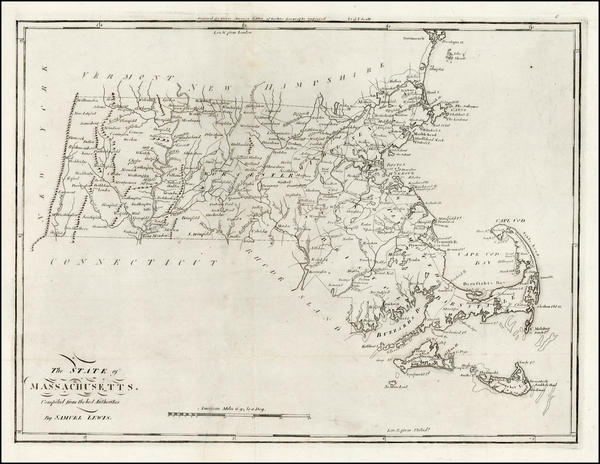 Massachusetts History Map