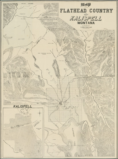 Western Montana Map With Cities