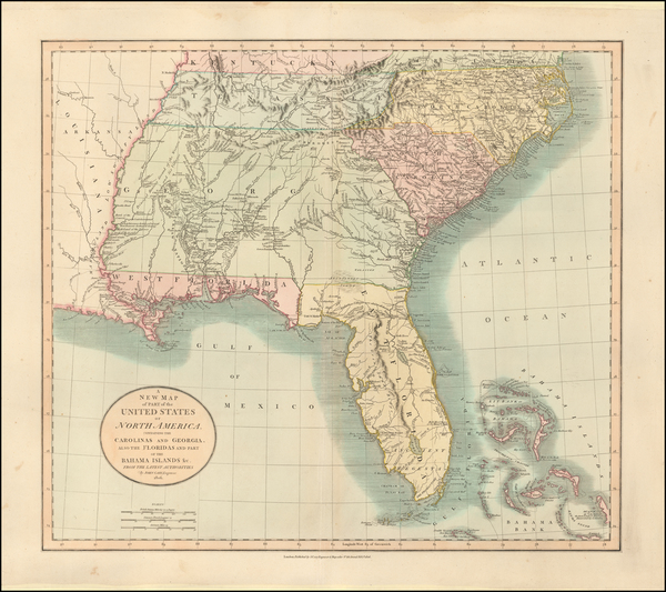 Map Of Southeast Florida Coast Straits Of Florida And Approaches.