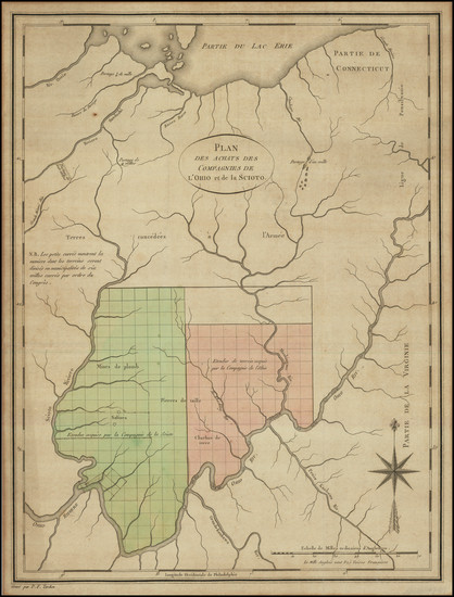 Earliest Ohio County Map Printable