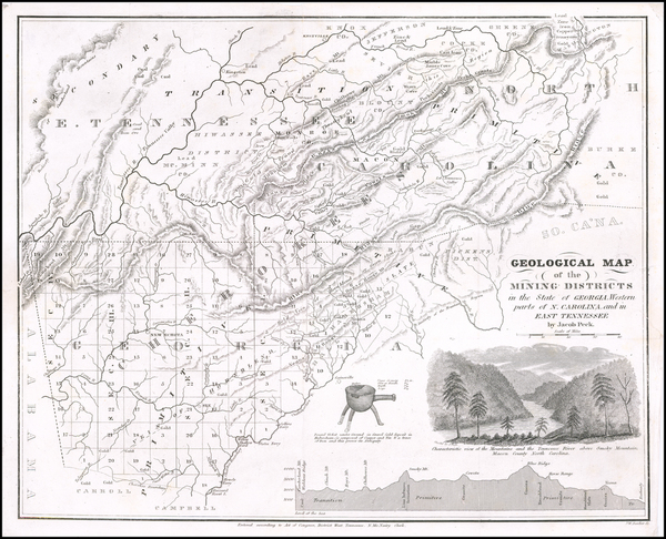 Mining Map Of West Tennessee