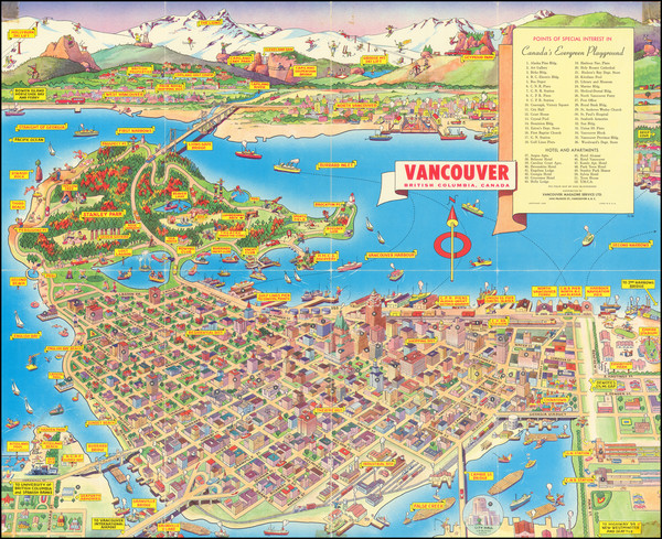 Victoria British Columbia Tourist Map 3,631 Maps Of British Columbia