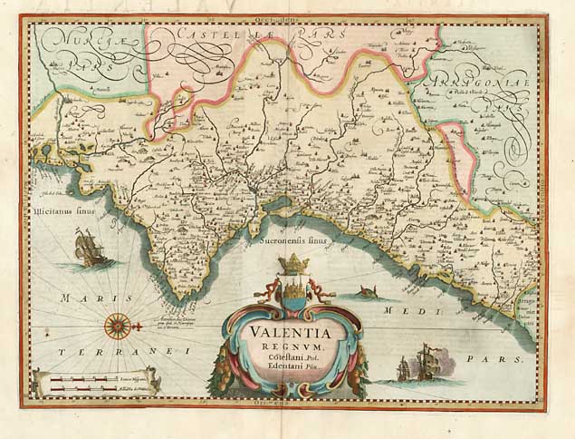 Valentia Regnum Contestani, Ptol. Edentani Plin. - Barry Lawrence ...