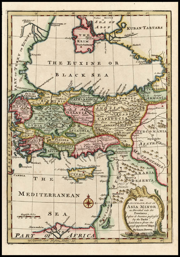 Where Is Asia Minor On A Map
